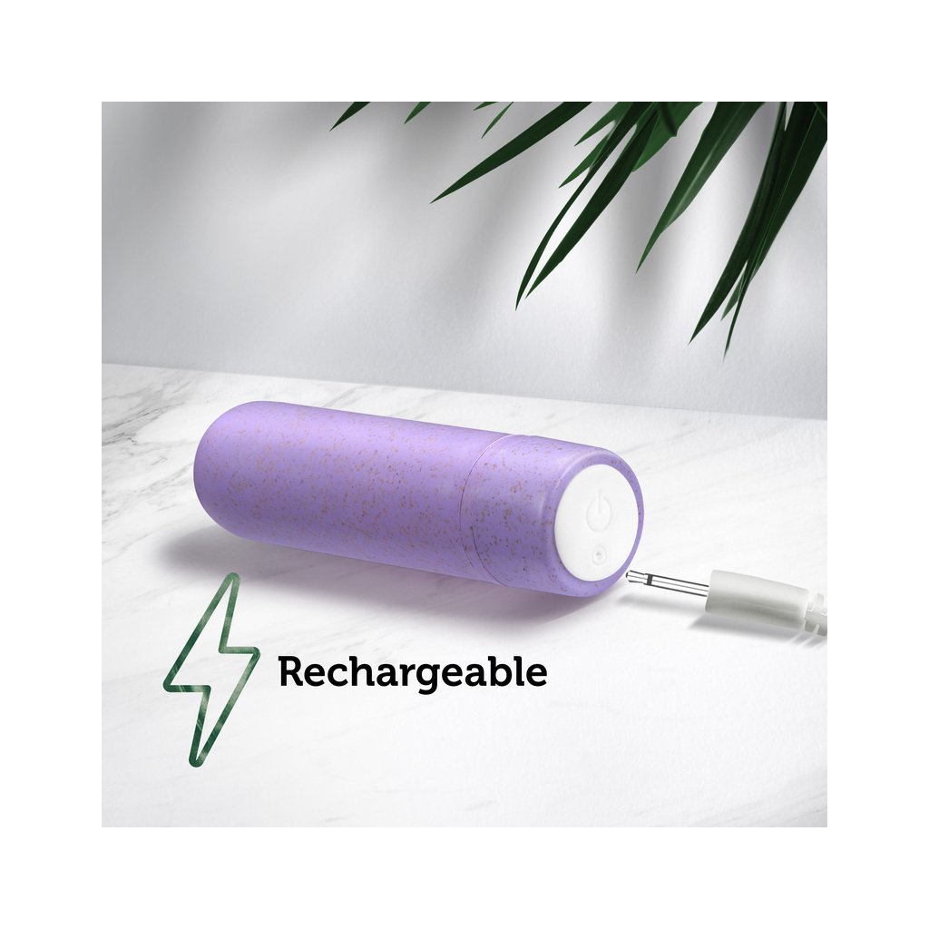 Gaia - Eco Rechargeable Bullet - Lilac – The Love Store Online